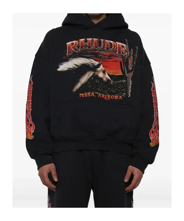 Rhude Mesa Stallion Graphic Hoodie