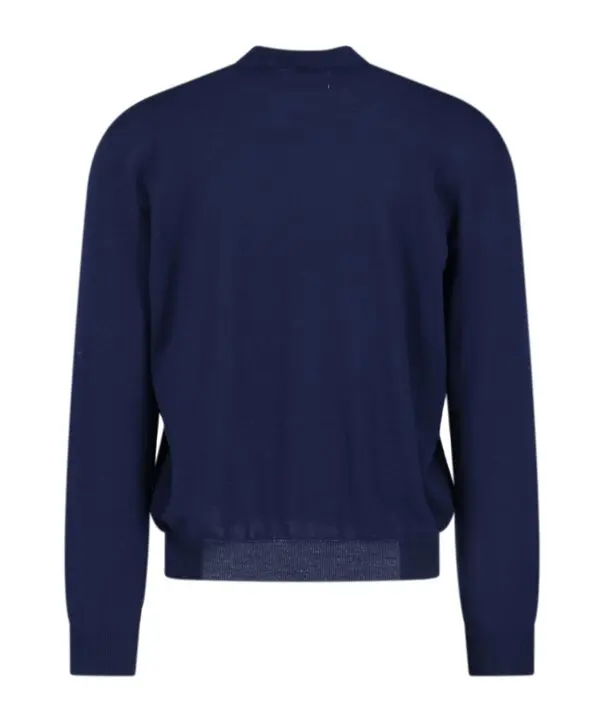MAGLIANO Graphic Detailed Crewneck Sweater - Blue