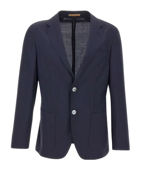 Hugo Boss Single-breasted Blazer - Black