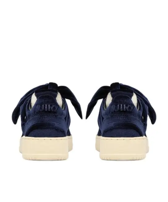 AUTRY Velvet Bow Sneakers - Blue