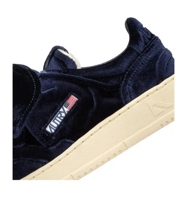 AUTRY Velvet Bow Sneakers - Blue