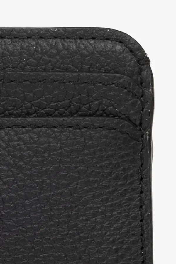 Chloé Engraved Logo Card Case - Black