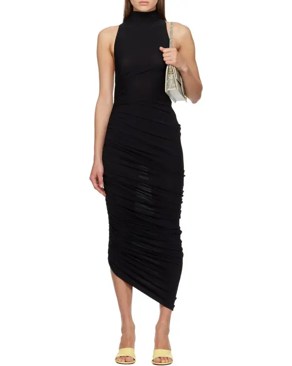 Jacquemus The Piazza Sleeveless Midi Dress - Black