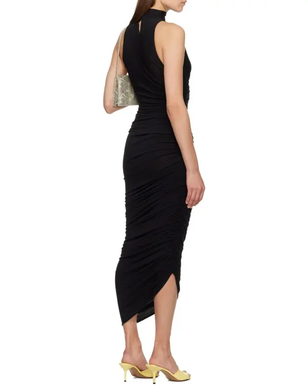 Jacquemus The Piazza Sleeveless Midi Dress - Black
