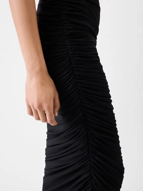 Jacquemus The Piazza Sleeveless Midi Dress - Black