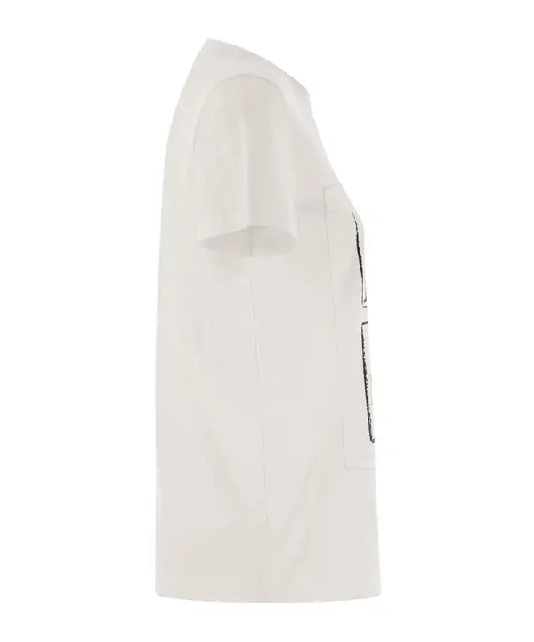 Max Mara Printed Cotton T-shirt