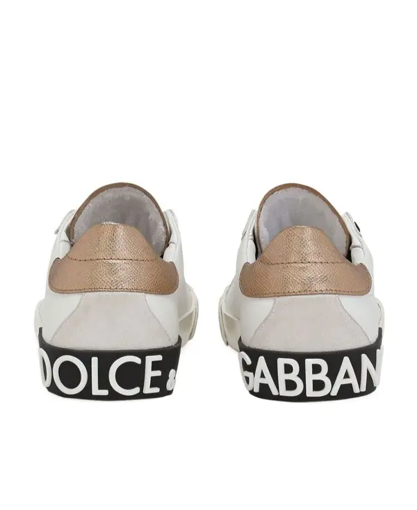 Dolce & Gabbana Portofino Low-top Sneakers With Logo Detailing