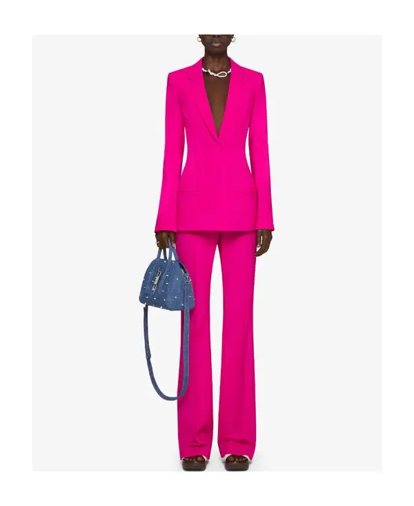 Givenchy Flared Leg Tailored Trousers - Pink
