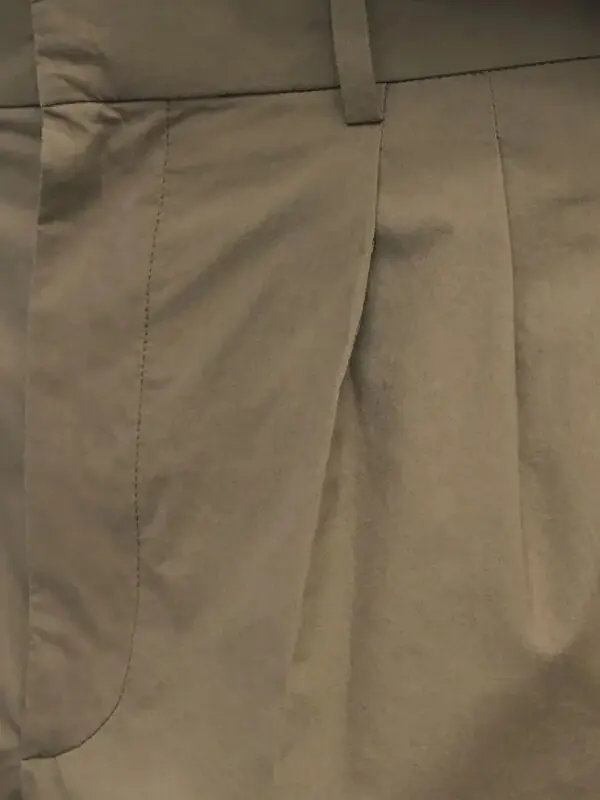 THE ROW Lilas Straight Leg Pants - Khaki