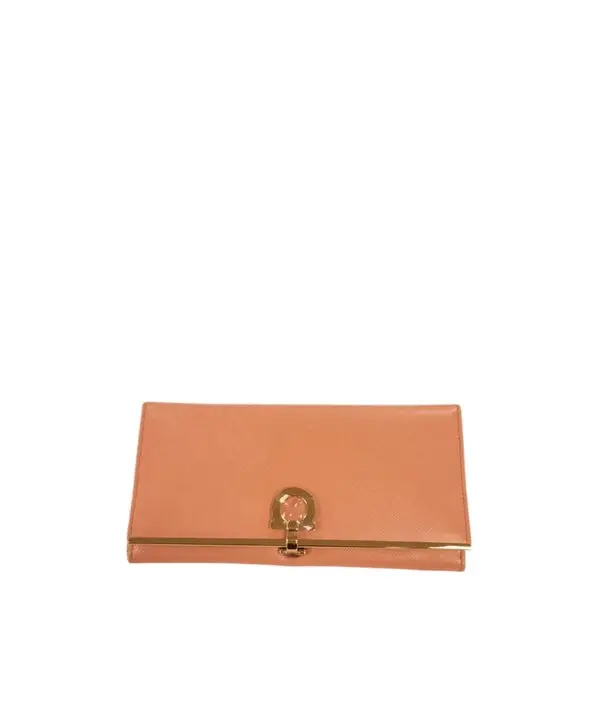 FERRAGAMO Long Wallet - Red
