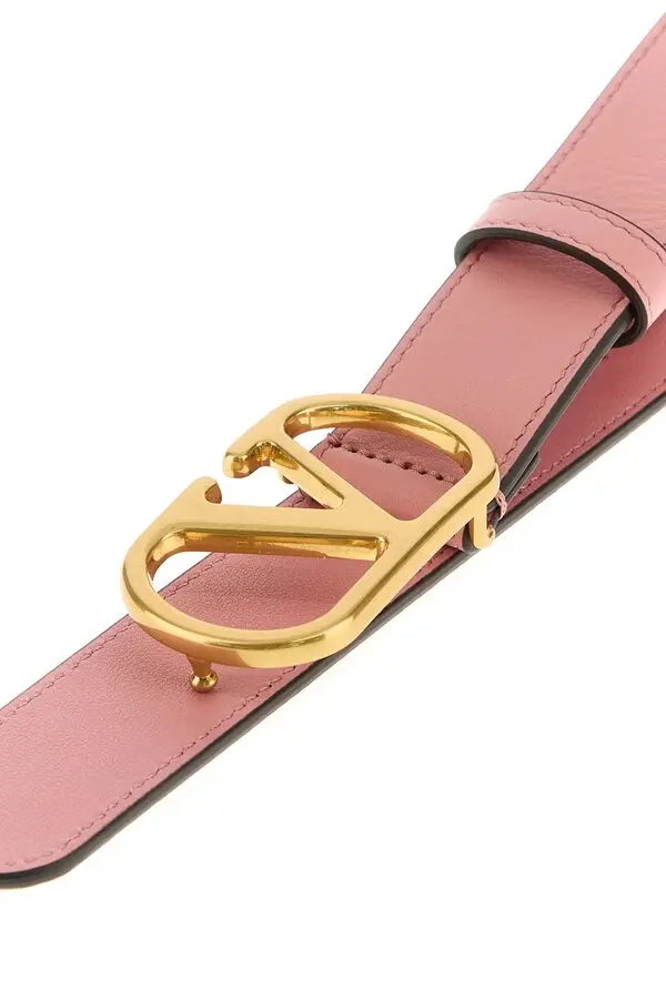 Valentino Garavani Vlogo Signature Buckled Leather Belt