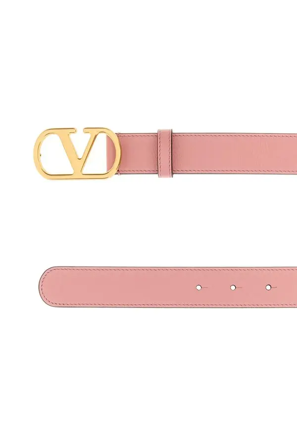 Valentino Garavani Vlogo Signature Buckled Leather Belt