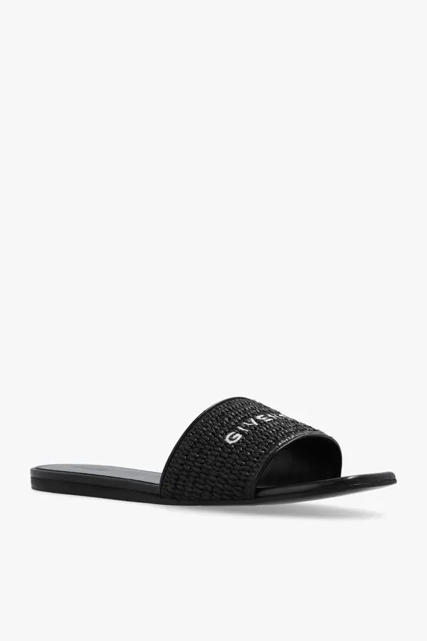 Givenchy 4g Open Toe Slip-on Slides