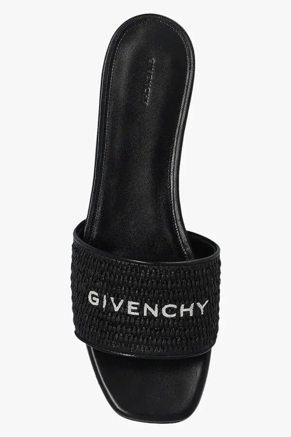 Givenchy 4g Open Toe Slip-on Slides