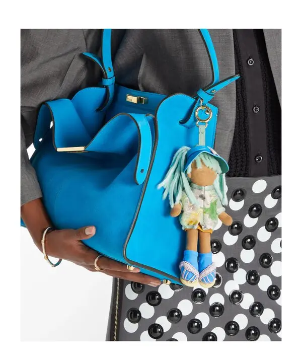 Fendi Medium Way Tote Bag - Light Blue