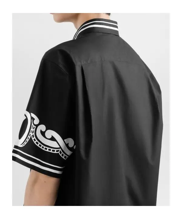 Dolce & Gabbana Dolce Gabbana Logo Printed Short-sleeved Shirt
