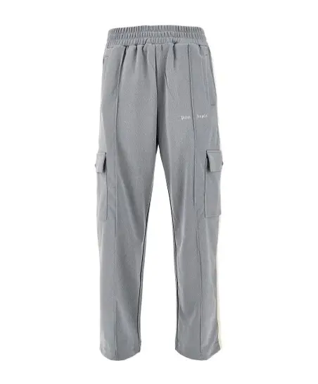 Palm Angels Logo Embroidered Cargo Trousers