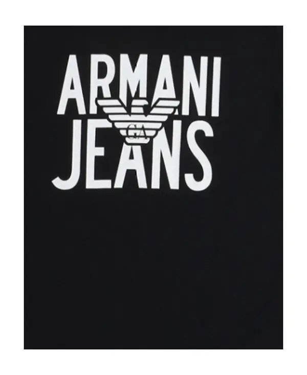 Emporio Armani Navy Blue Short-sleeved T-shirt