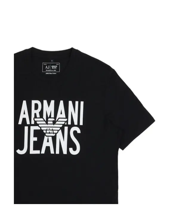 Emporio Armani Navy Blue Short-sleeved T-shirt