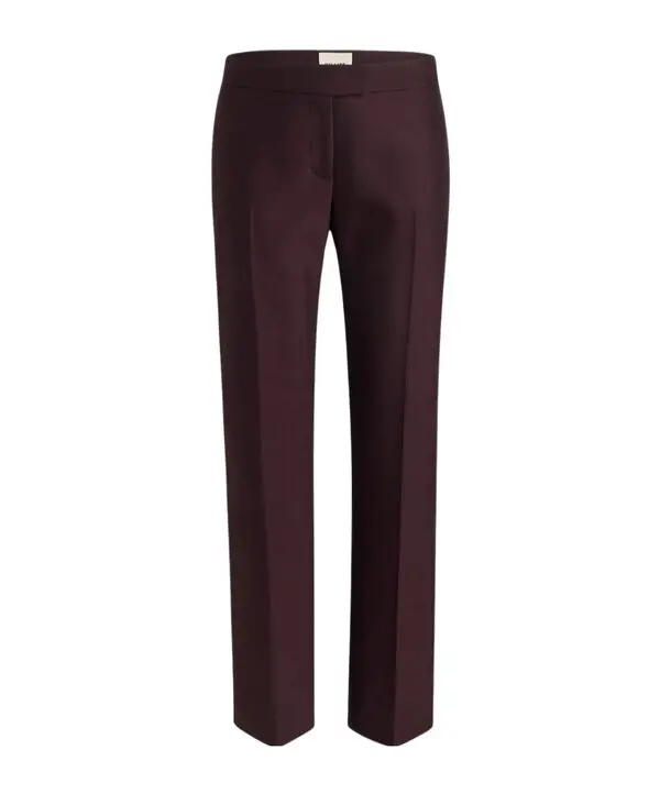 Khaite Callen Pleated-front Trousers