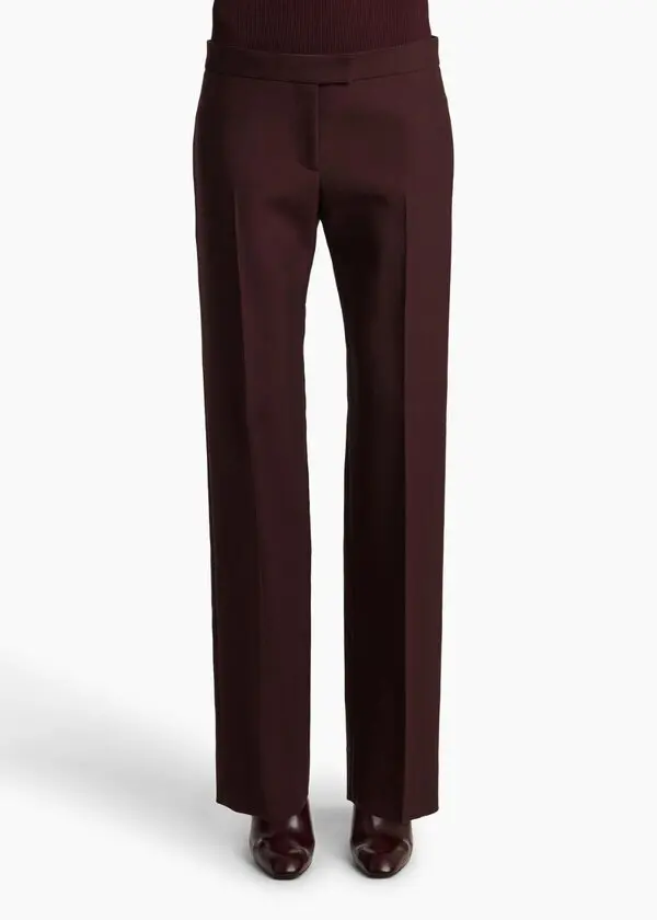 Khaite Callen Pleated-front Trousers