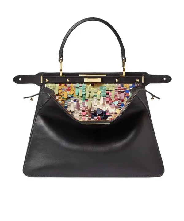 Fendi Peekaboo Iseeu Medium Tote Bag - Black