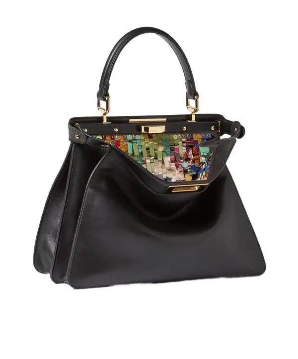Fendi Peekaboo Iseeu Medium Tote Bag - Black