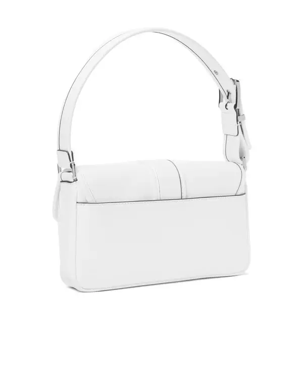 Michael Kors Colby Medium Shoulder Bag - White