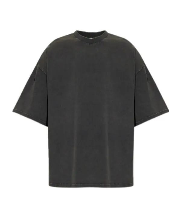 ENTIRE STUDIOS Oversized Crew Neck T-shirt - Black