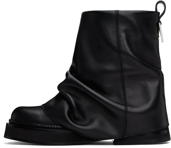 Attico The Mini Robin Ankle Boots - Black