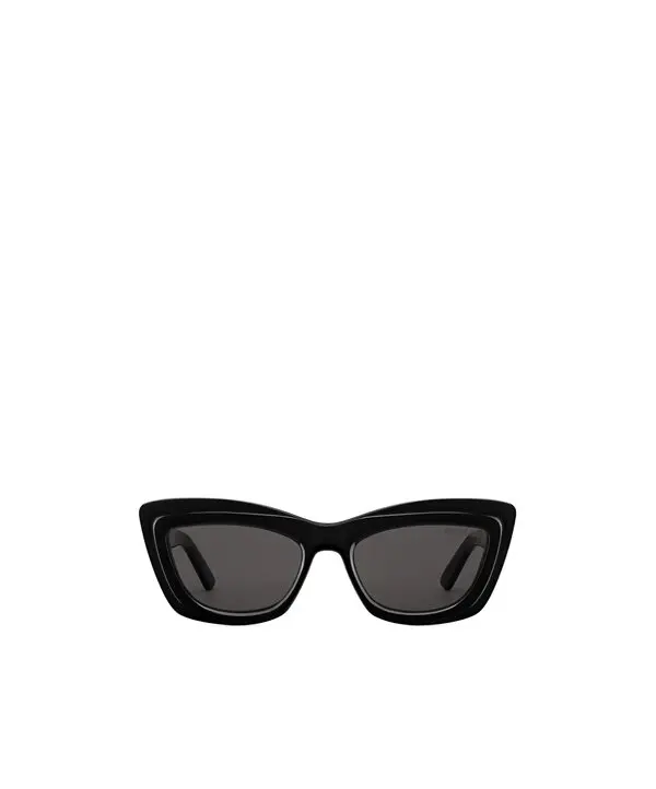 Dior Full Frame Cat Eye Sunglasses - Black