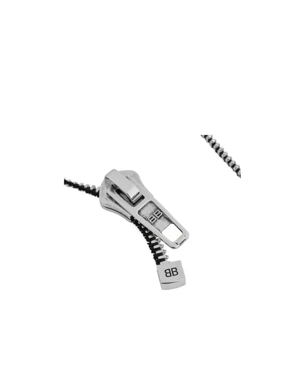 Balenciaga Zipper Bracelet With Engraved Logo