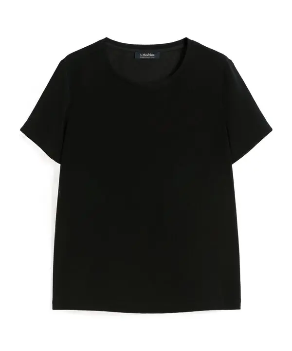 Max Mara Short Sleeve T-shirt - Black