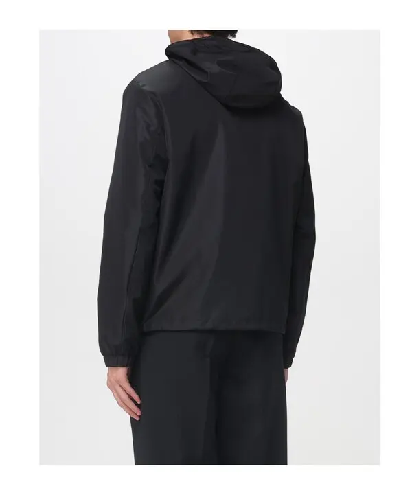Fendi Ff Hooded Drawstring Jacket