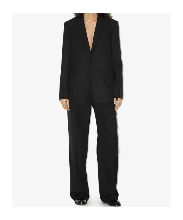Burberry High-waist Wide-leg Trousers