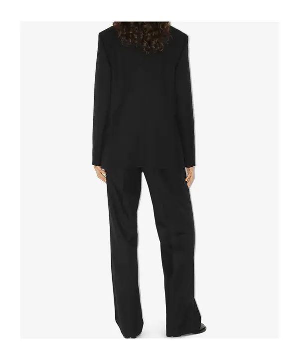 Burberry High-waist Wide-leg Trousers