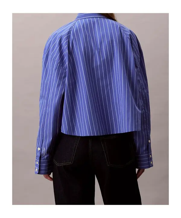 Calvin Klein Striped Cotton Shirt