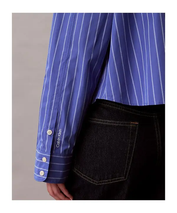 Calvin Klein Striped Cotton Shirt