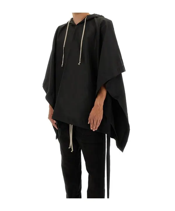 Rick Owens Concordians Drawstring Poncho
