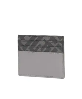 Fendi Ff Squared Card Holder - Grey