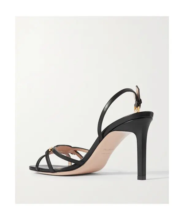 TOM FORD Ankle Strap Stiletto Sandals - Black