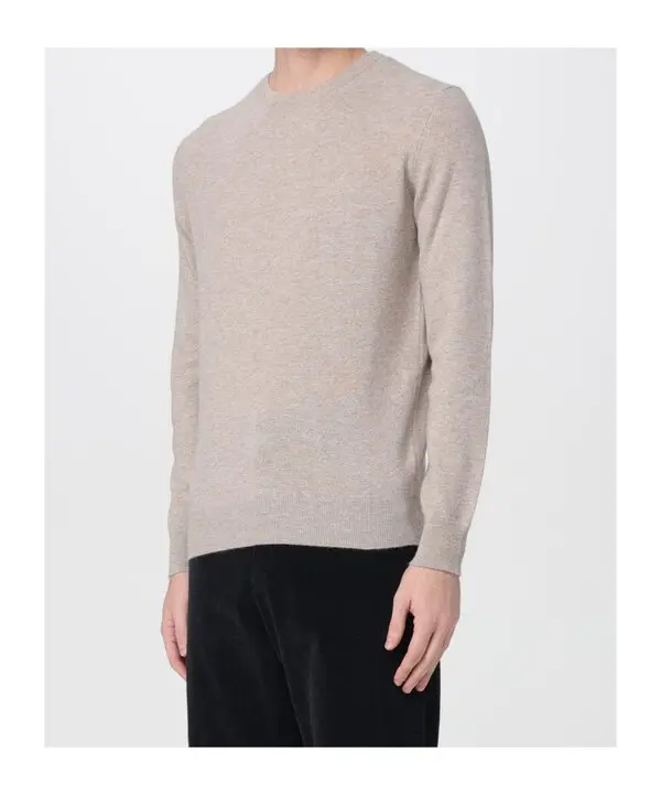 Zegna Crew Neck Sweater - Nude