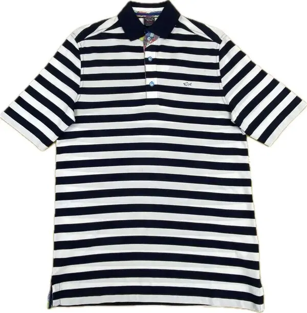 PAUL  SHARK Short-sleeved Polo Shirt - Black