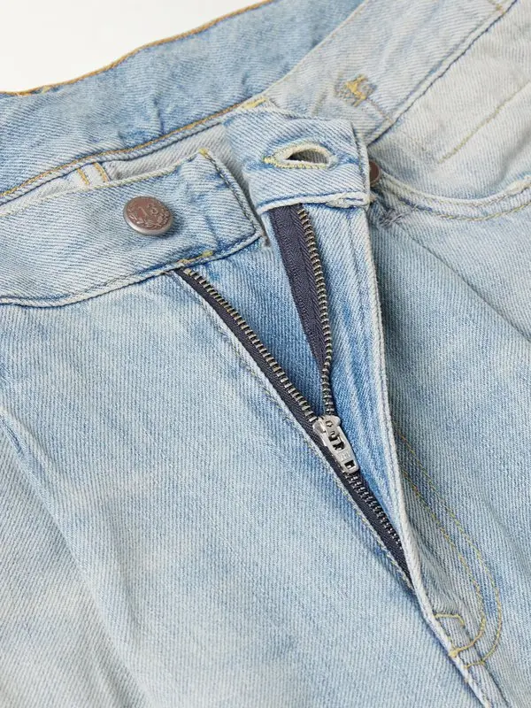 R13 Cropped Wide-leg Jeans