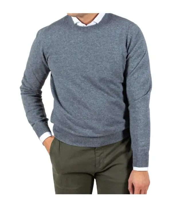 GRAN SASSO Wool Crew-neck Sweater