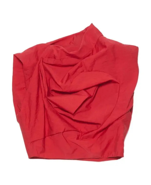 Acne Studios Asymmetrical Vest - Red