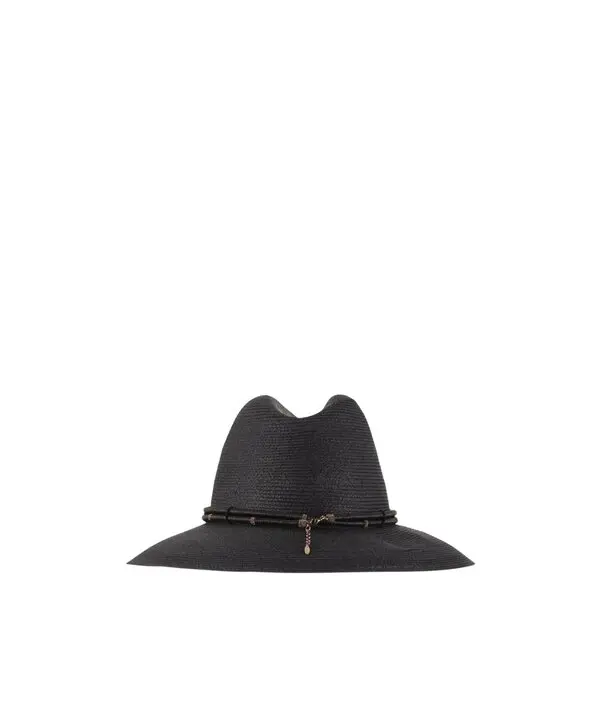 Brunello Cucinelli Embellished Fedora - Black