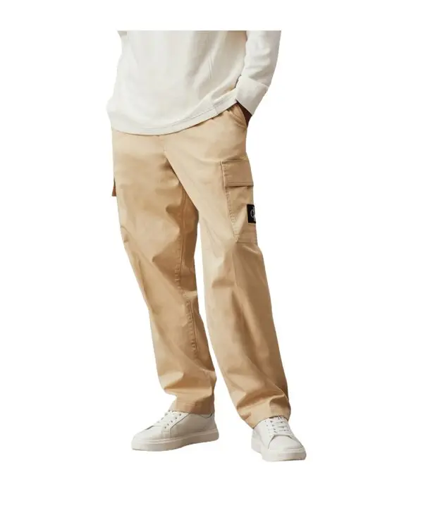 Calvin Klein Cotton Twill Cargo Pants