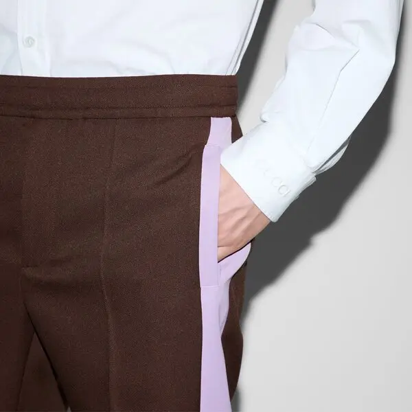 Gucci Stripe Detailed Pants