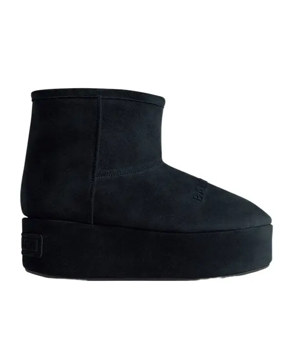 Balenciaga Alaska Platform Boots - Black